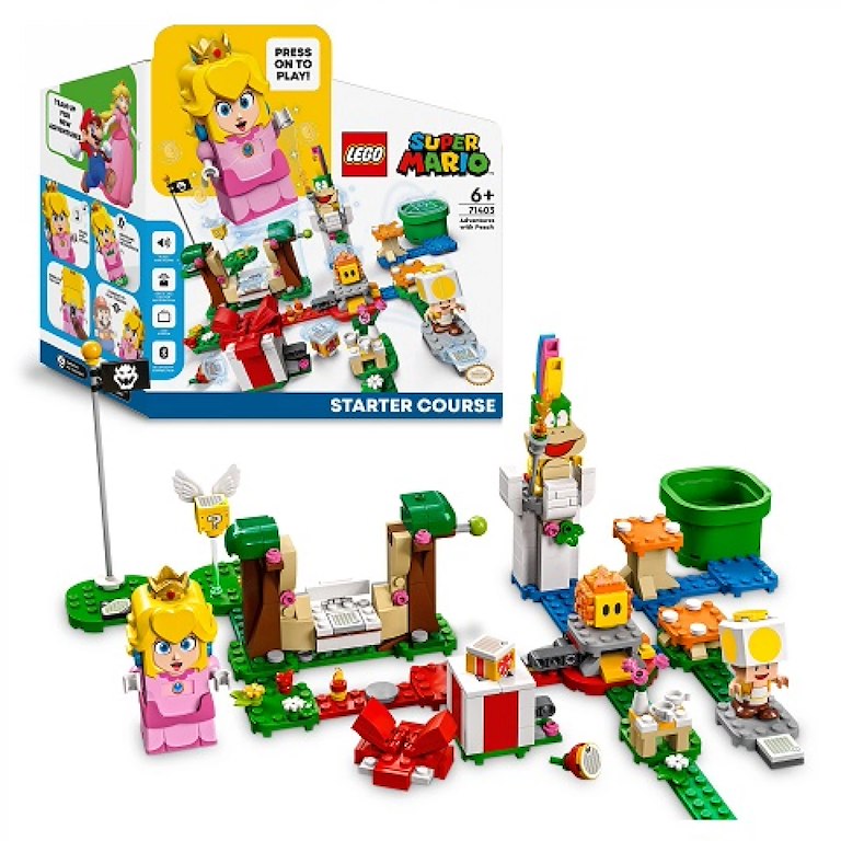 LEGO SUPER MARIO ADVENTURES WITH PEACH