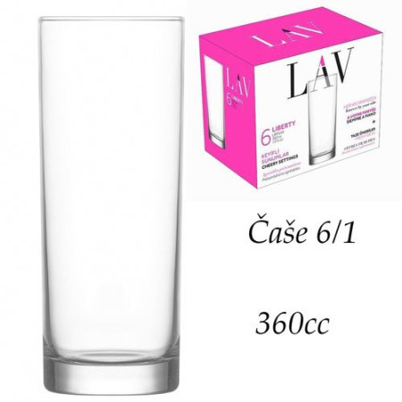 Čaše 6/1 long drink lbr340 360ml ( 210031 )