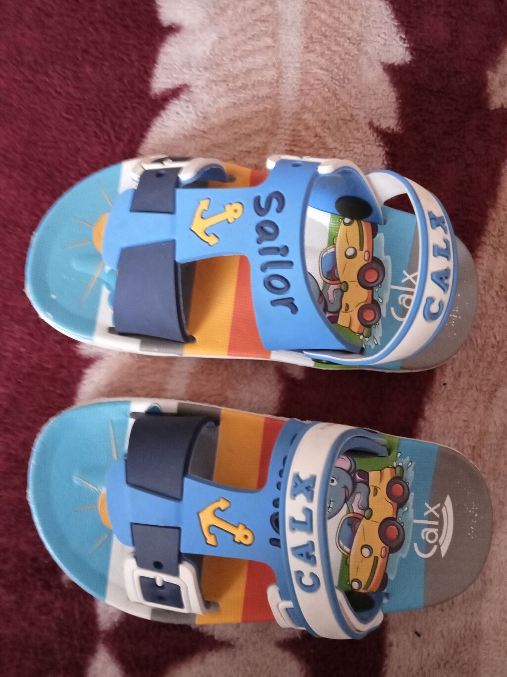 Kid's sandals, 25, bоја - Svetloplava