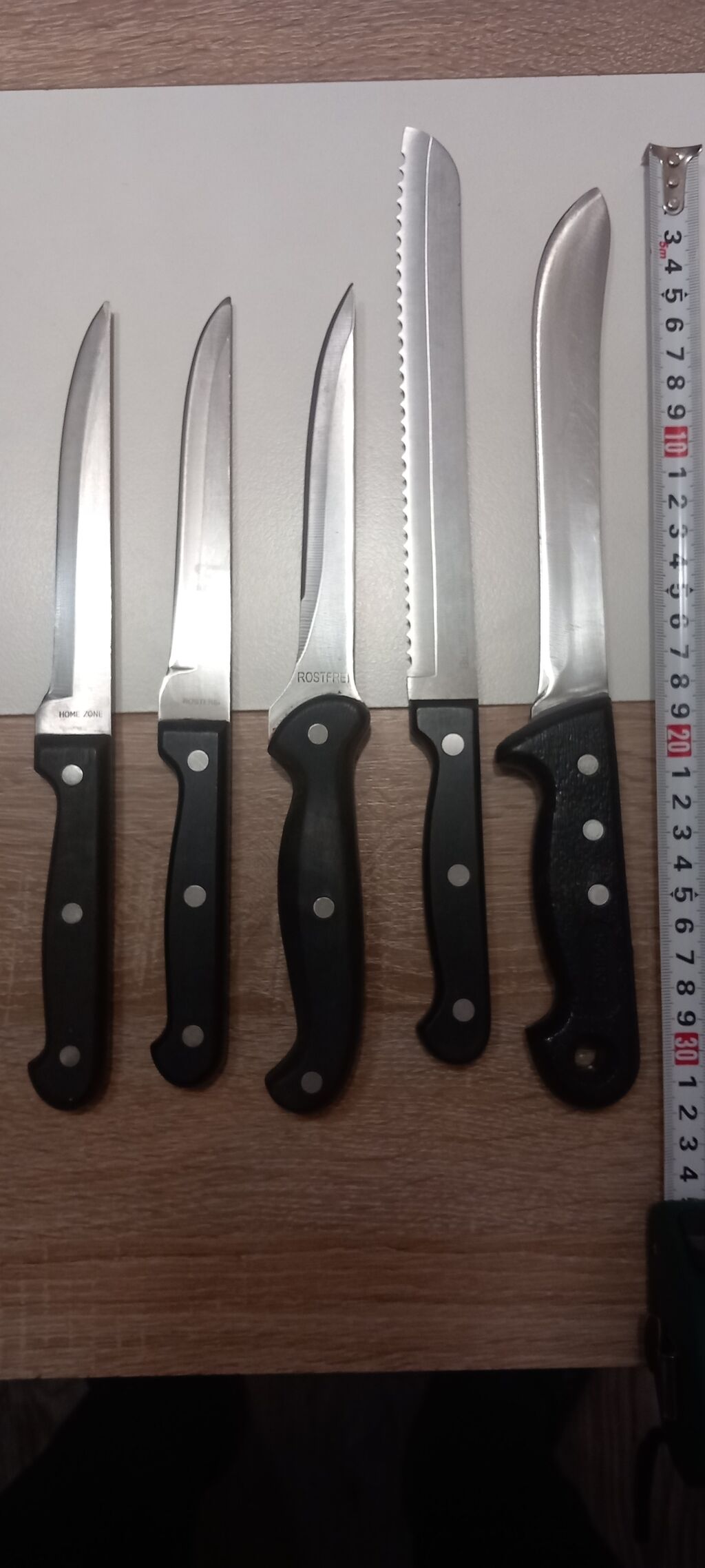 Kuhinjski noževi 5 komada