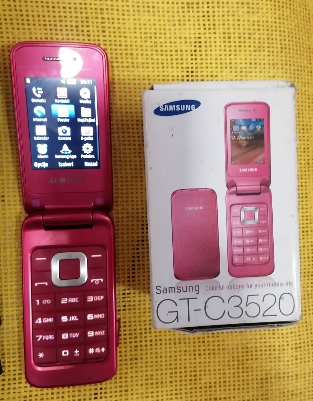 Samsung C3510 Corby Pop Genova, bоја - Crna
