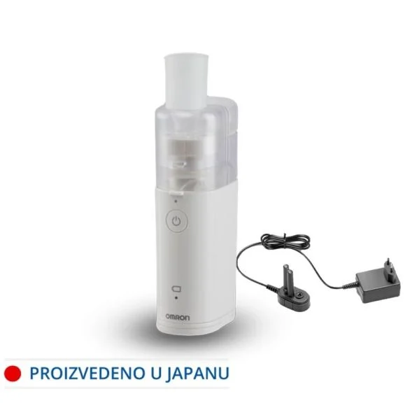 PRIZMA OMRON U100 Bešumni ultrazvučni inhalator "Mesh" tehnologije - za bebe, decu i odrasle (inhalator sa ispravljačem)