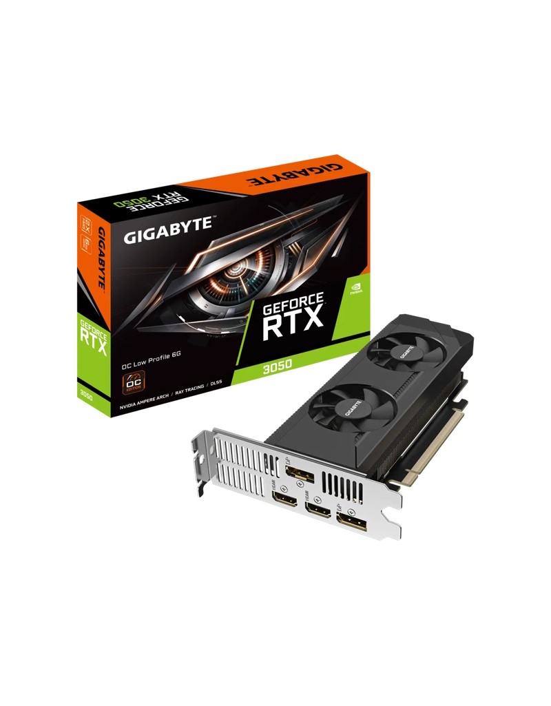 GIGABYTE nVidia GeForce RTX 3050 6GB 96bit GV-N3050OC-6GL