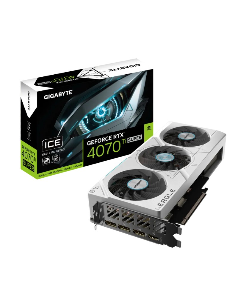 GIGABYTE nVidia GeForce RTX 4070 Ti SUPER 16GB 256bit GV-N407TSEAGLEOCICE-16GD