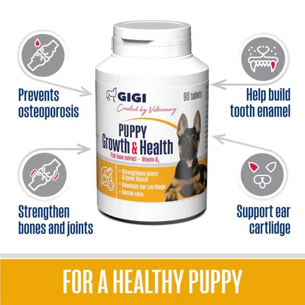 GIGI Puppy Grow&Health za štence 90 tableta