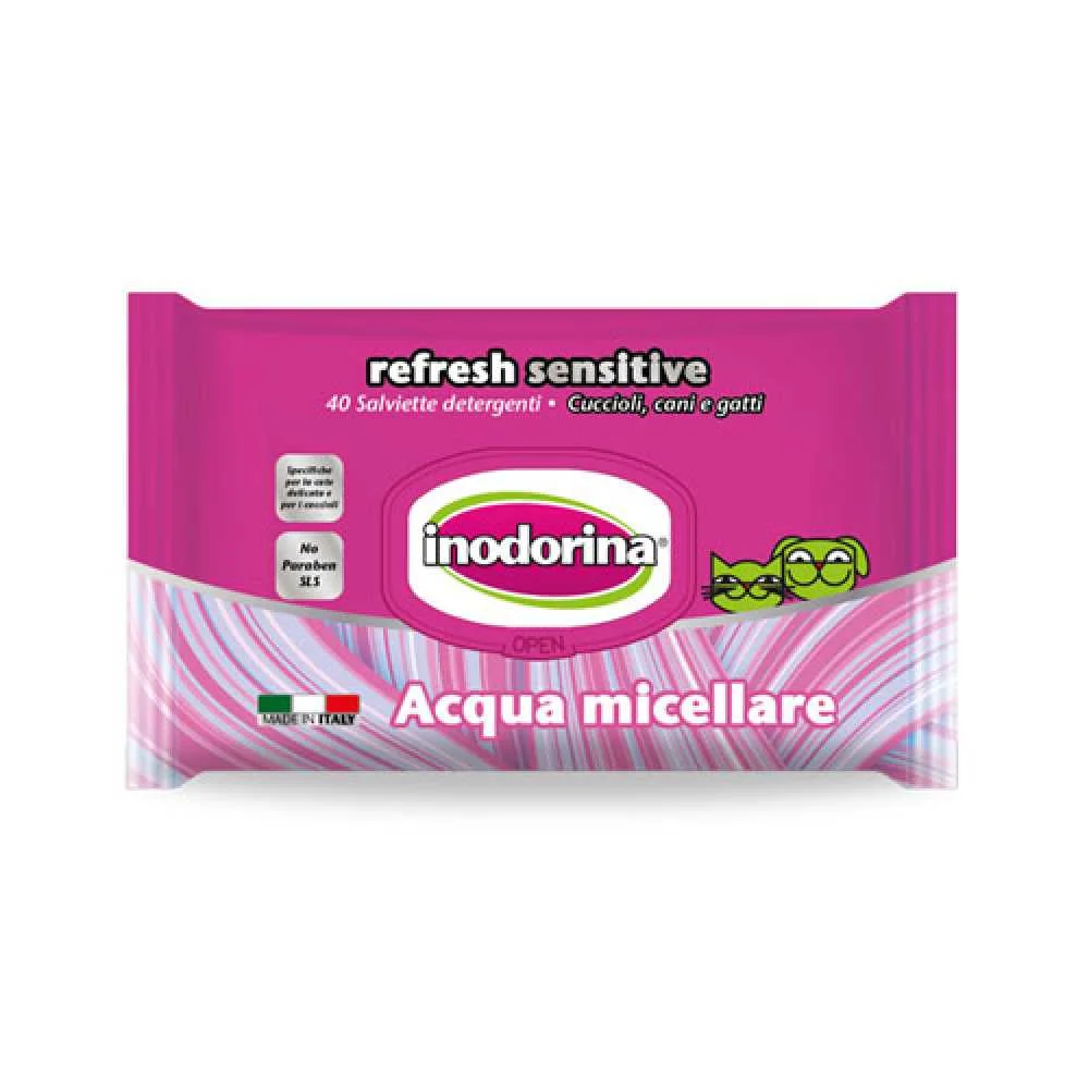 Vlažne maramice Inodorina - Micellar Water 40kom