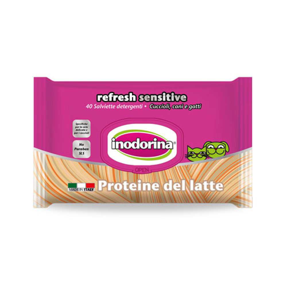 Vlažne maramice Inodorina - Milk Protein 40kom