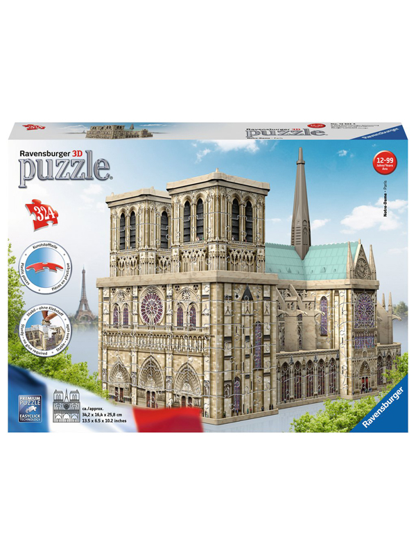 Ravensburger 3D Puzzle – Notre Dame Ra12523