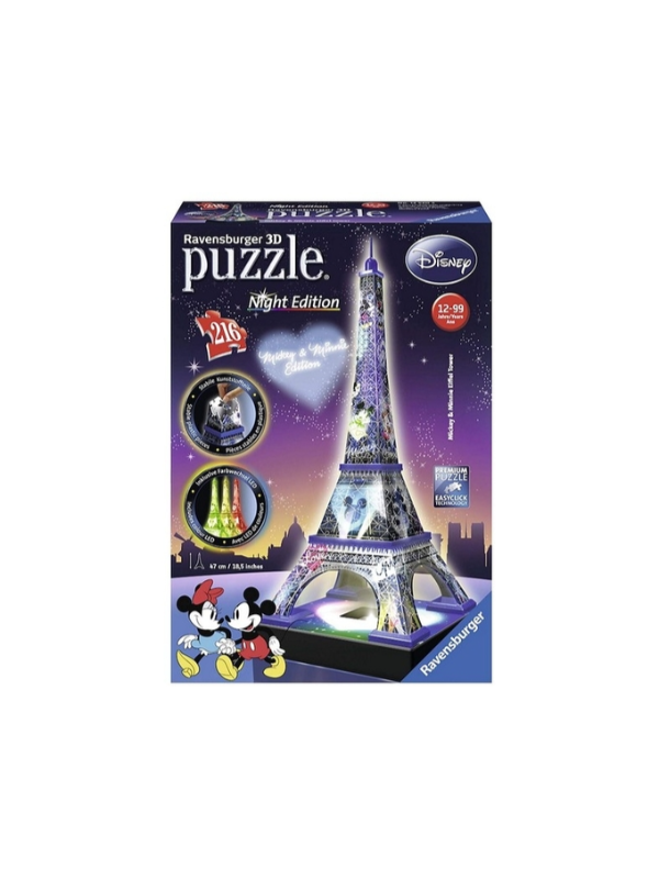 Ravensburger 3D Puzzle (Slagalice) – Disney Ajfelov Toranj