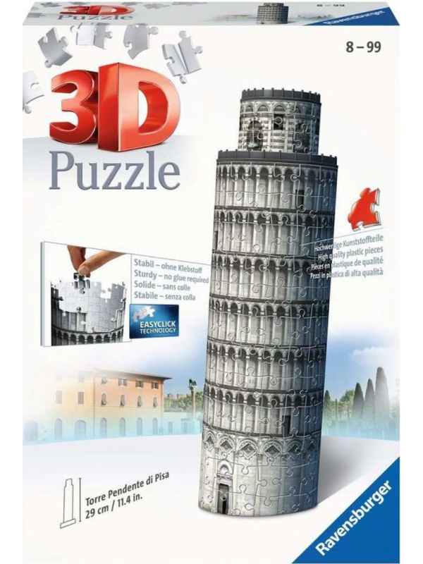 Ravensburger 3D Puzzle (Slagalice) – Krivi Toranj U Pizi