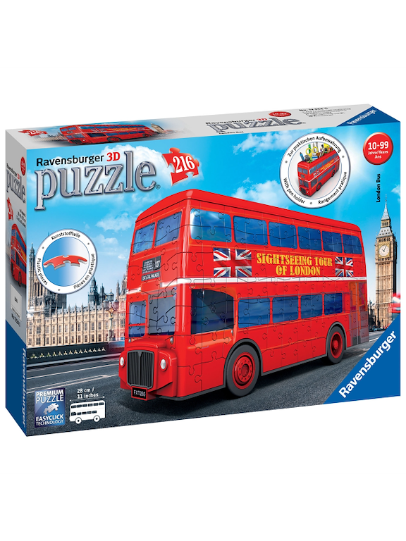 Ravensburger 3D Puzzle (Slagalice) – London Bus