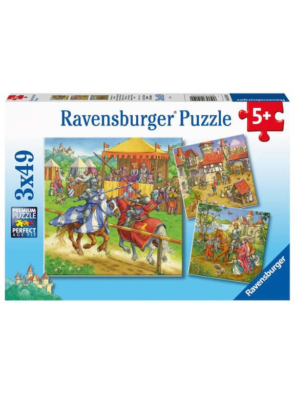 Ravensburger Puzzle (Slagalice) – Borba Vitezova U Srednjem Veku