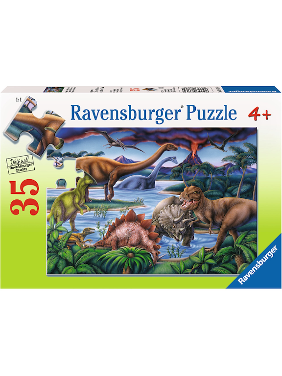 Ravensburger Puzzle (Slagalice) – Igraliste Za Dinosauruse