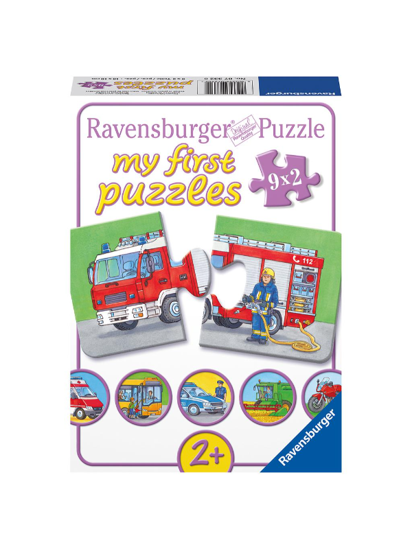 Ravensburger Puzzle (Slagalice) – Moje Prve Puzzle, 9 U 1,Zanimanja