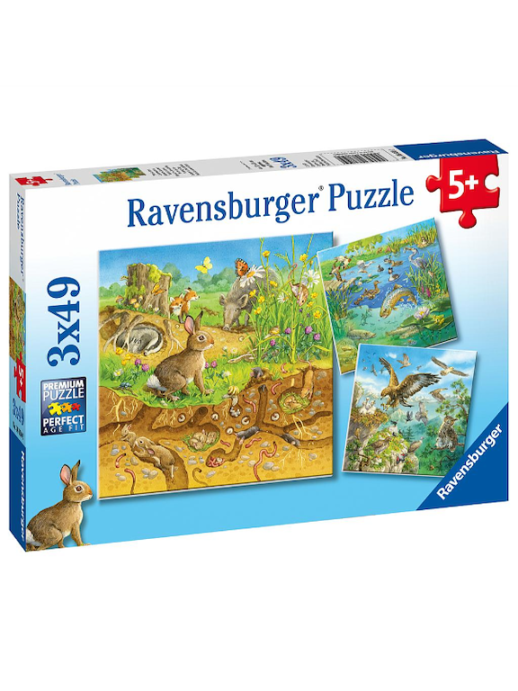 Ravensburger Puzzle (Slagalice) – Zivotinje U Stanistima