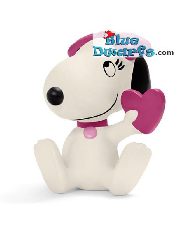 Snoopy Devojcica Drzi Srce 22030