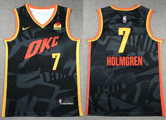 Chet Holmgren - Oklahoma City Thunder NBA dres #3