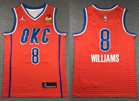 Jalen Williams - Oklahoma City Thunder NBA dres