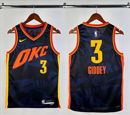 Josh Giddey - Oklahoma City Thunder NBA dres