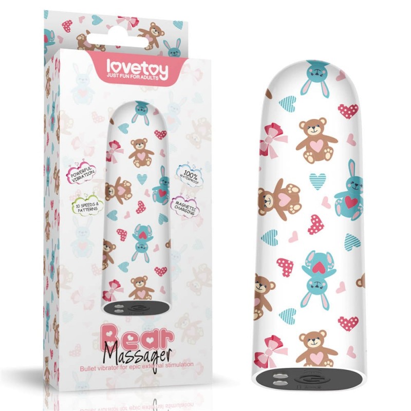 Rechargeable Bear Massager, LVTOY00649 / 0246