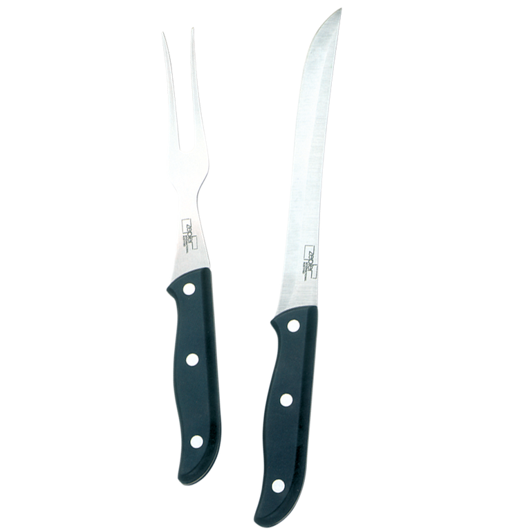 TRANZIR SET - Komplet viljuška + nož za roštilj