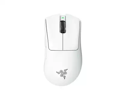 RAZER Bežični miš RAZER DeathAdder V3 Pro - bela 30000 DPi RZ01-04630200-R3G1