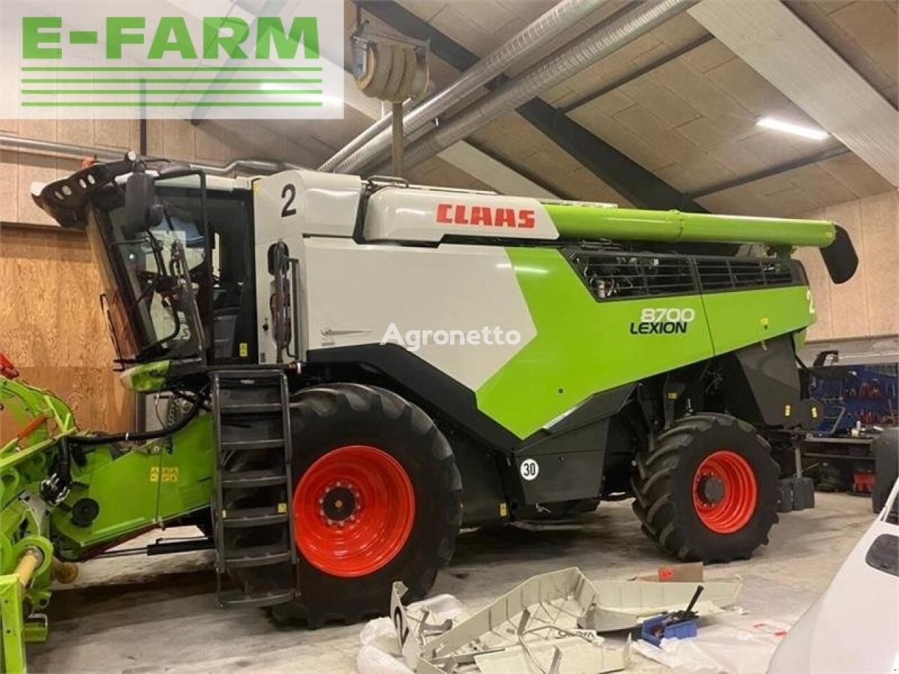 Lexion 8700 4-wd kombajn za žito