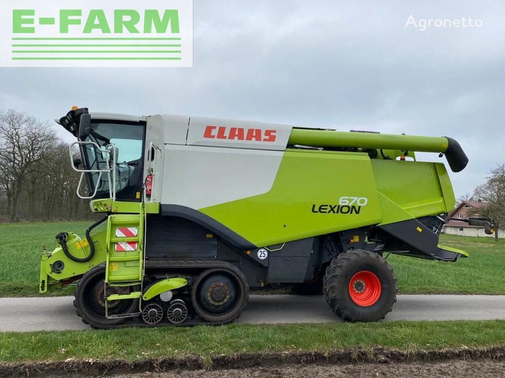 Lexion 670 TT Allrad kombajn za žito