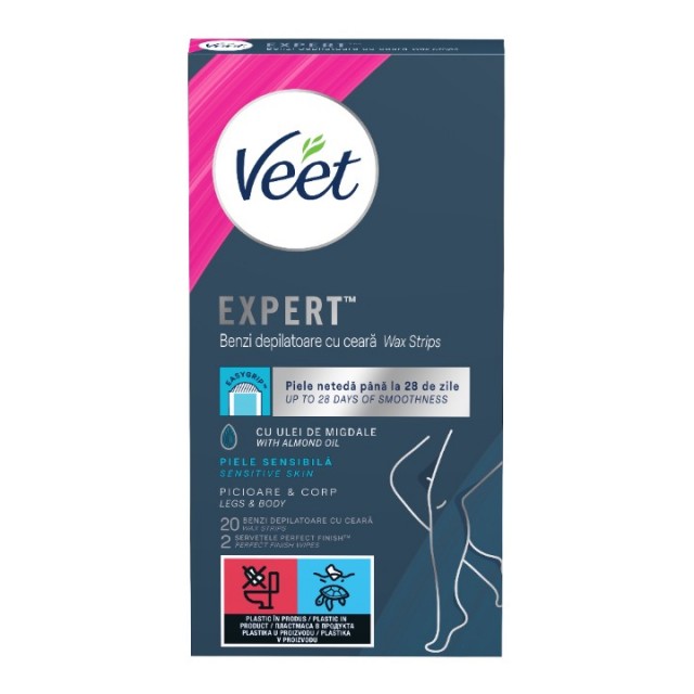 VEET TRAKE ZA DEPILACIJU NOGU EXPERT ZA OSETLJIVU KOŽU A20
Opis
INFORMACIJE
NALOG
SERVIS
KORISNI LINKOVI