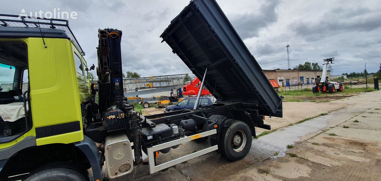 Mercedes-Benz Wywrotka ACTROS 1831 4x4 HDS HIAB 140 258tys km Możliwa zamiana kiper