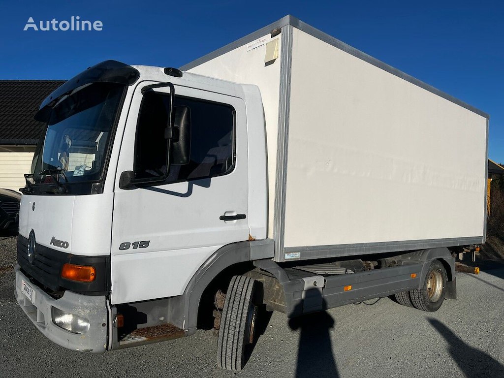Prodaje se Mercedes-Benz Atego 815 skapbil med lift kamion furgon na aukciji