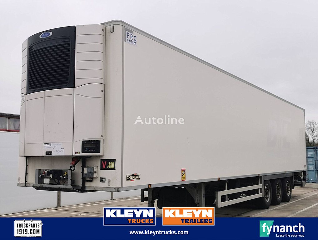 Chereau CSD3 SAF DISC BRAKES vector 1550 taillift poluprikolica hladnjača