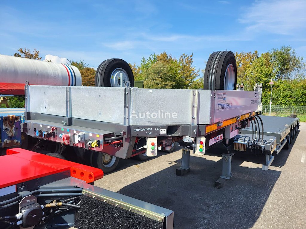 Scheuerle EuroAxle - 5 axle extendable poluprikolica sa niskom platformom