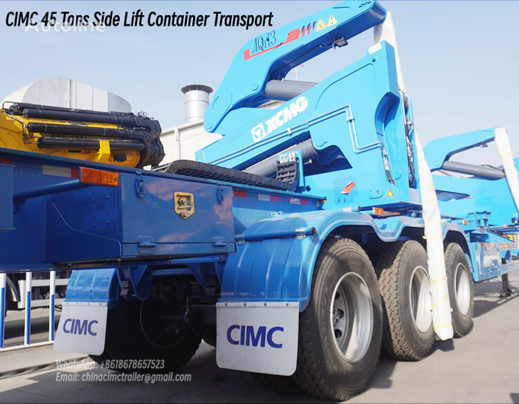Nova CIMC 45 Tons Side Lift Container Transport Price in papua new guinea poluprikolica za prevoz kontejnera
