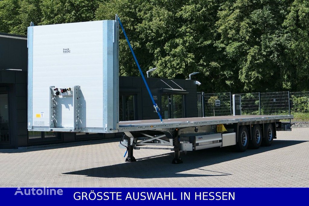Nova Schmitz Cargobull Mega Rungentaschen Twistlock Liftachse €499.-mtl poluprikolica platforma