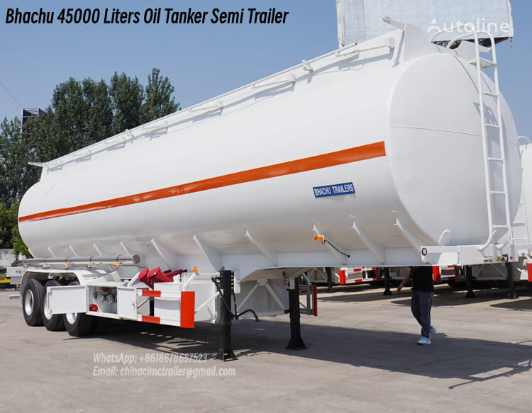 Nova Bhachu Trailer 45000 Liters Oil Tanker Semi Trailer Price in Kenya poluprikolica autocisterna