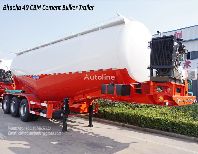 Nova Bhachu 40 CBM Cement Bulker Trailer Price in Nairobi cisterna za prevoz cementa