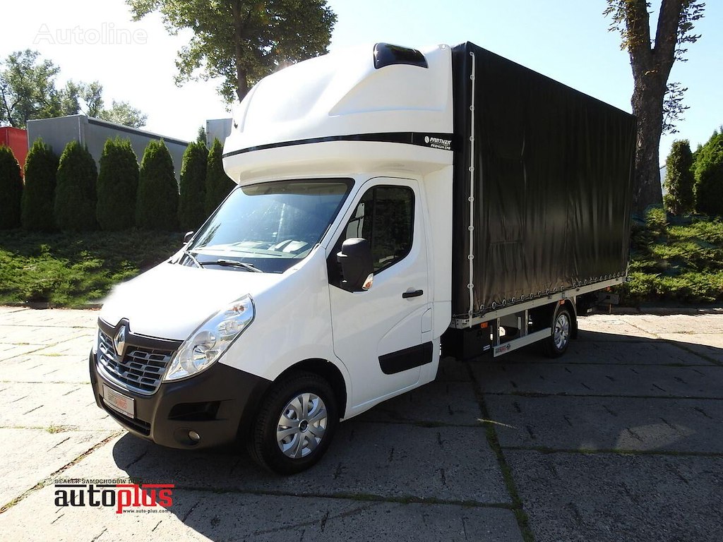 Renault MASTER PLANDEKA WINDA 9 PALET WEBASTO TEMPOMAT KLIMATYZACJA ASO kamion s ceradom