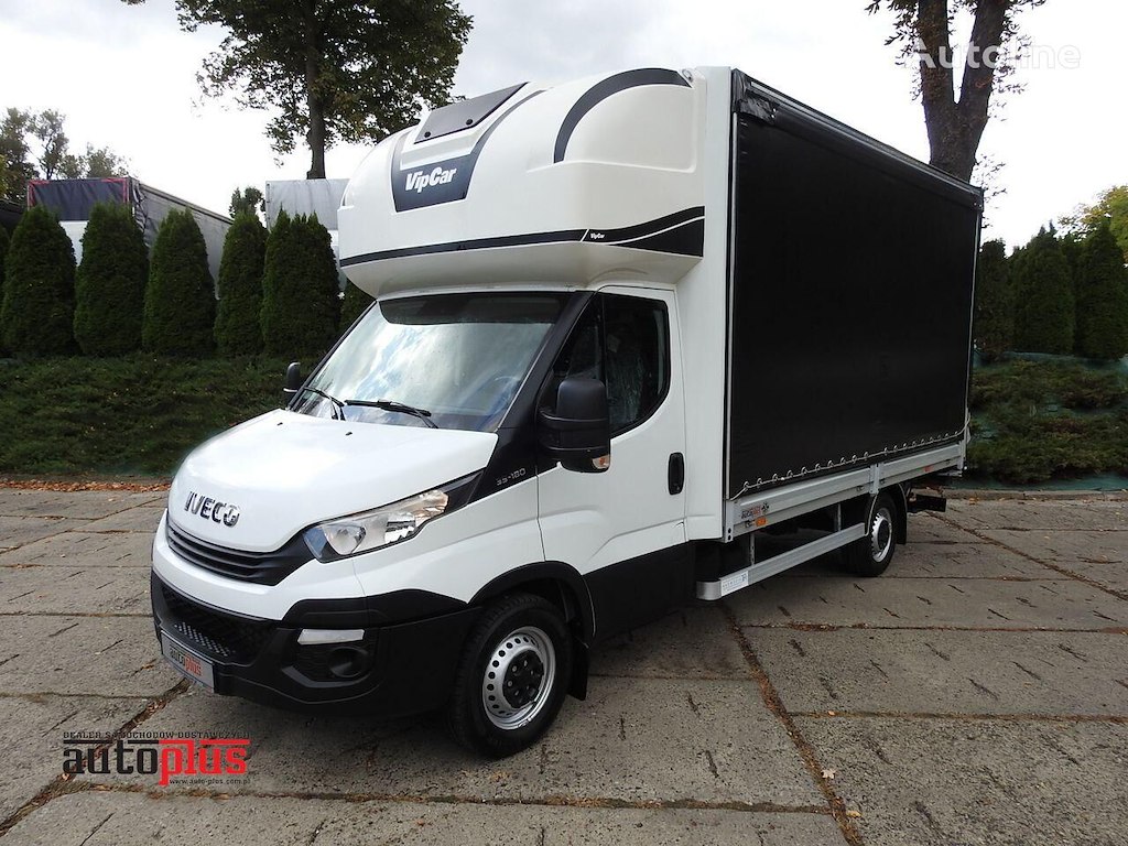 IVECO DAILY 35S18 PLANDEKA WINDA 8 PALET TEMPOMAT KLIMATYZACJA 180KM kamion s ceradom