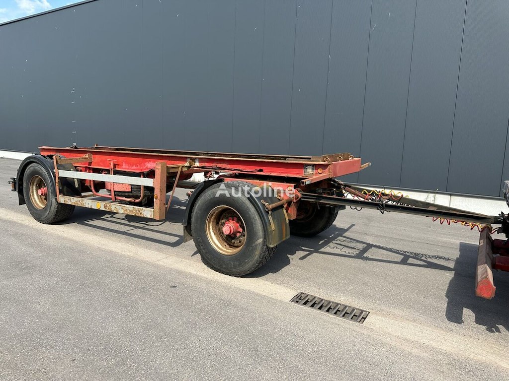 DEOM - SCHMIT R202P 2-AXLES CONTAINER TRANSPORT - BPW - GOOD TI prikolica za kontejnere