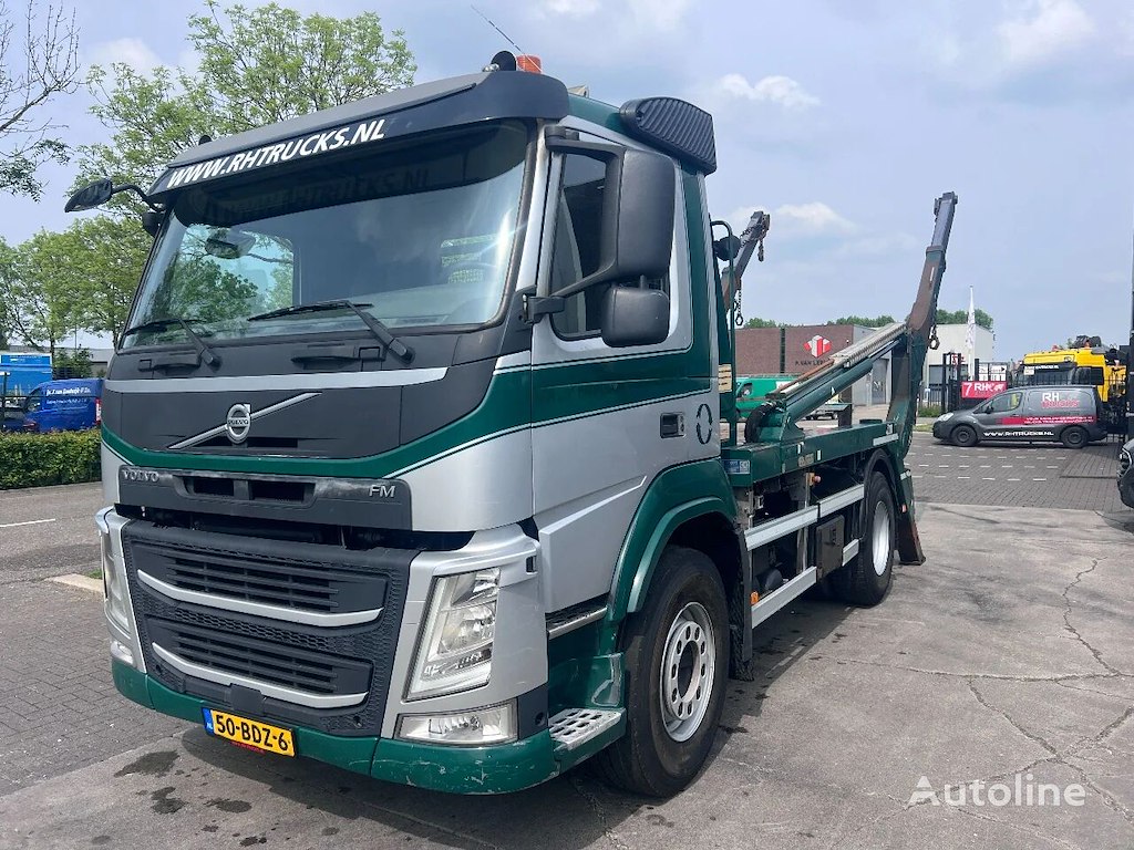 Volvo FM 370 4X2 EURO 6 + HYVALIFT 14 TON kamion autopodizač kontejnera