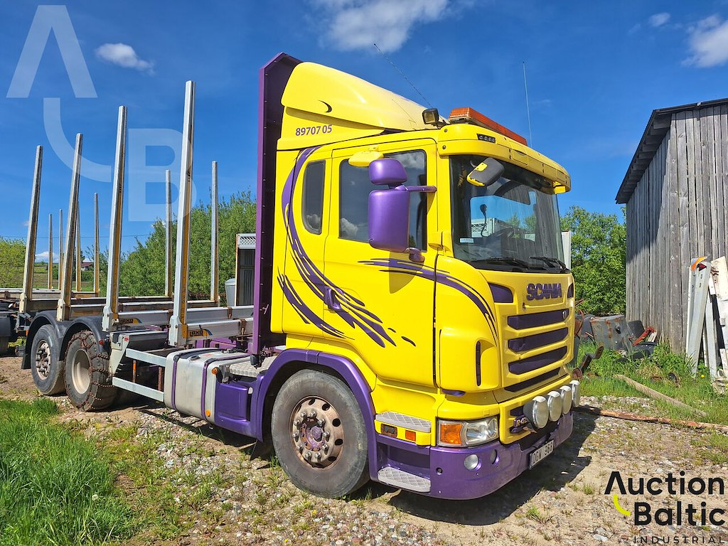 Prodaje se Scania R 480 kamion za prevoz drva na aukciji