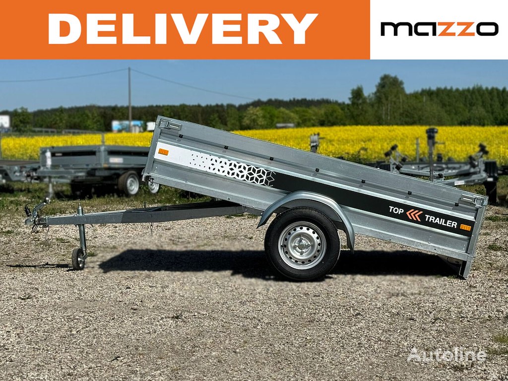 Nova Top Trailer Single-axle trailer 251x135x45cm TT25 Max GVW 750 kg welded fram auto prikolica