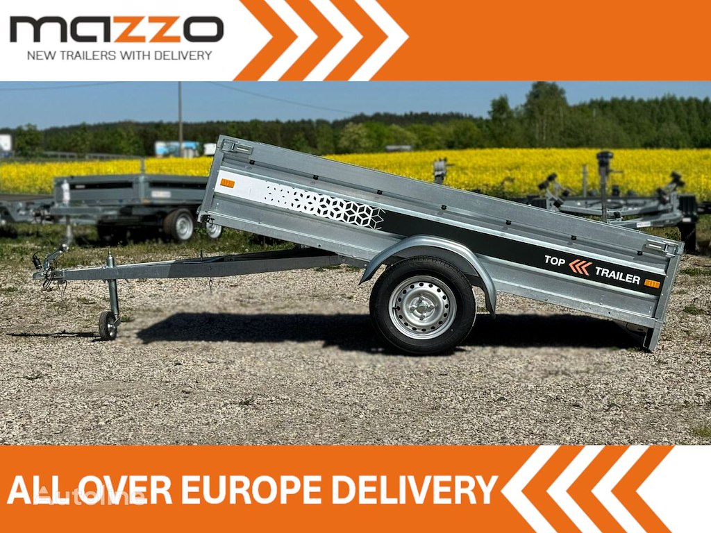 Nova Top Trailer Single-axle trailer 251x135x45cm TT25 Max GVW 750 kg welded fram auto prikolica