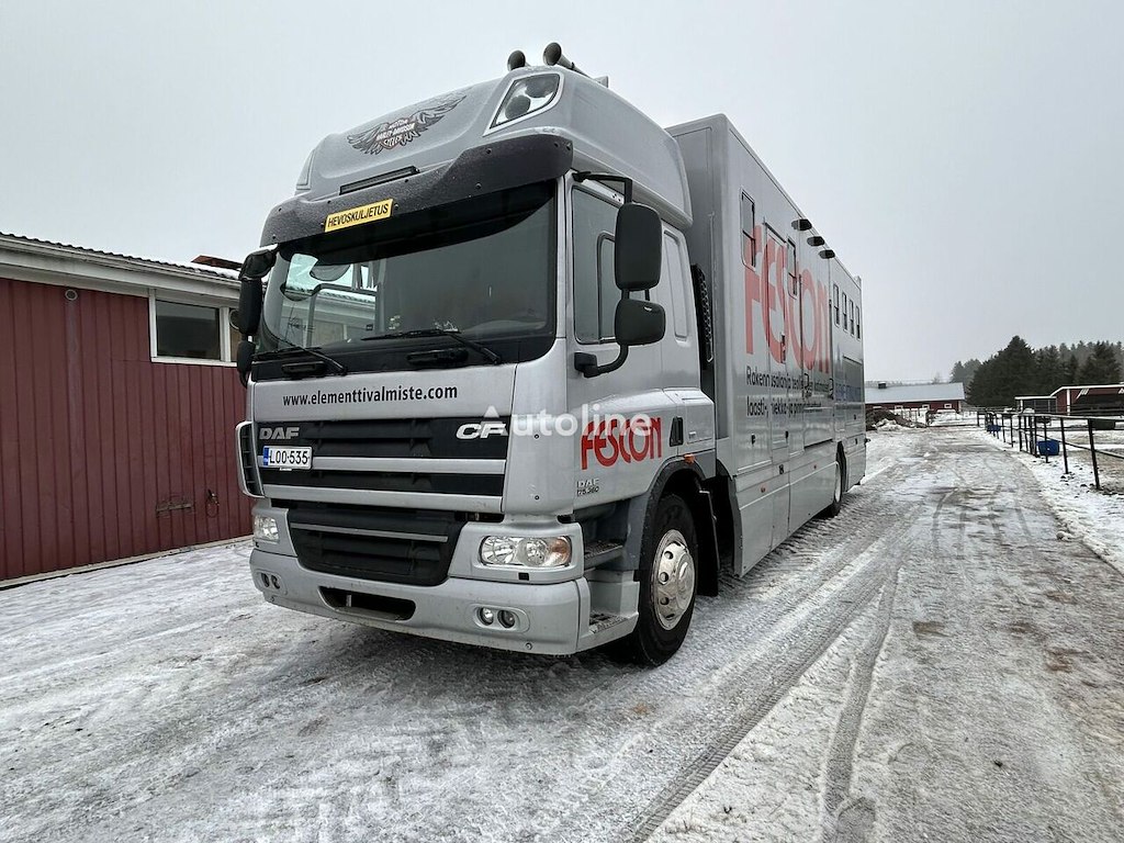 DAF CF 75.360 Hevoskuljetusauto kamion za prevoz konja