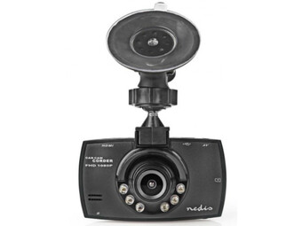 DCAM11BK Dash Cam, 1080p@30fps, 12.0 MPikel, 2,7" LCD, Parking senzor, Detekcija pokreta, Crna