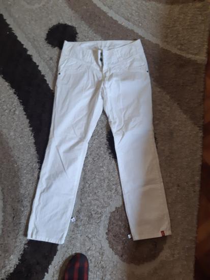 ESPRIT Bele pantalone 38 NOVO