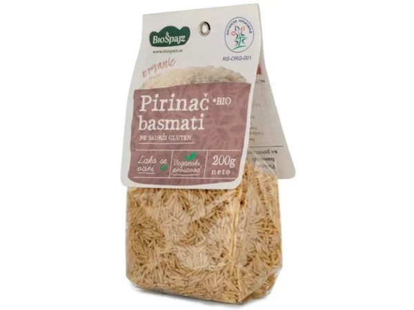 Basmati pirinač 200g (organski proizvod)