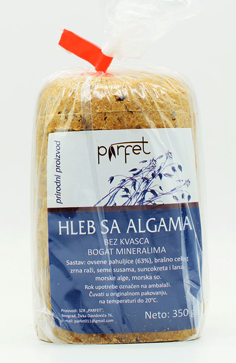 Beskvasni hleb sa algama 350g