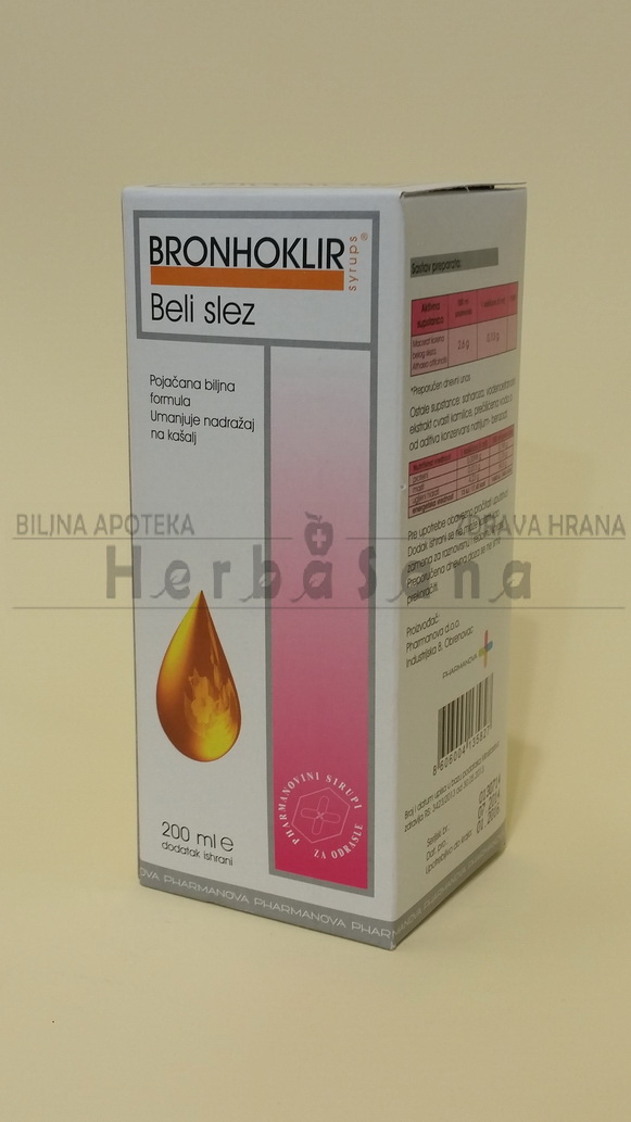 Bronhoklir beli slez 200ml